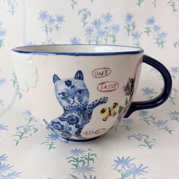 Anthropologie | Kitchen | New Anthropologie Nathalie Lete Titania Cat ...